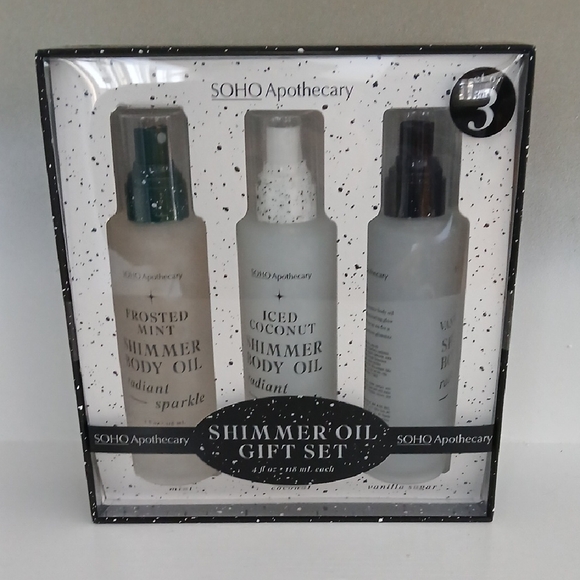 Skincare | Soho Apothecary Shimmer Oil Gift Set | Poshmark